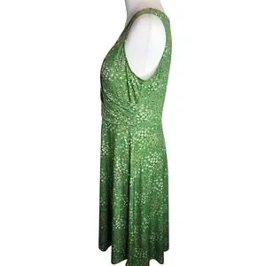 Kaileigh | Dresses | Stitch Fix Kaileigh Green Floral Faux Wrap ...